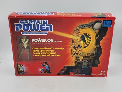 Sealed 1987 Mattel Captain Power - Power On Energizer 3 | eBay
