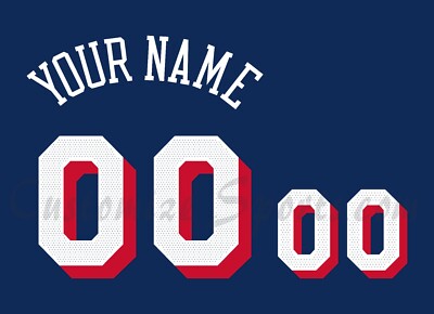 Philadelphia 76ers Customized Number Kit For 2023-Present Icon Edition ...