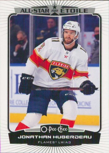 2022-23 O-Pee-Chee #508 Jonathan Huberdeau Calgary Flames All-Star SP ...