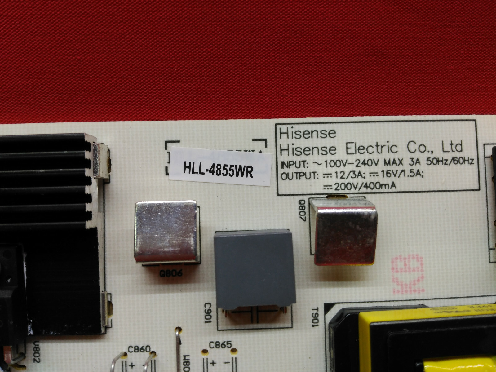 Hisense H43n5300 43" Smart 4k Ultra HD HDR LED TV Power Supply Board ...