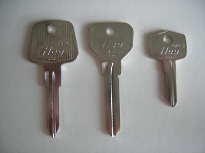 MG MGB MIDGET KEY BLANKS BLANK 70 thru 77 MG1 62FS X51 AA2 | eBay
