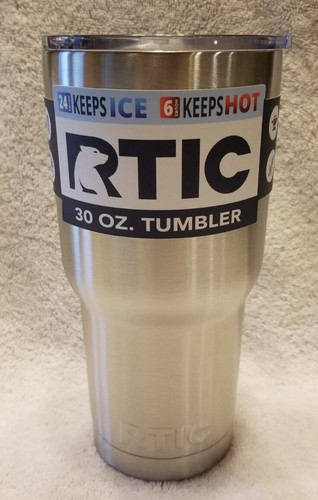 RTIC 30 oz. Stainess Steel Tumbler Mug Vacuum Insulated With Lid ...
