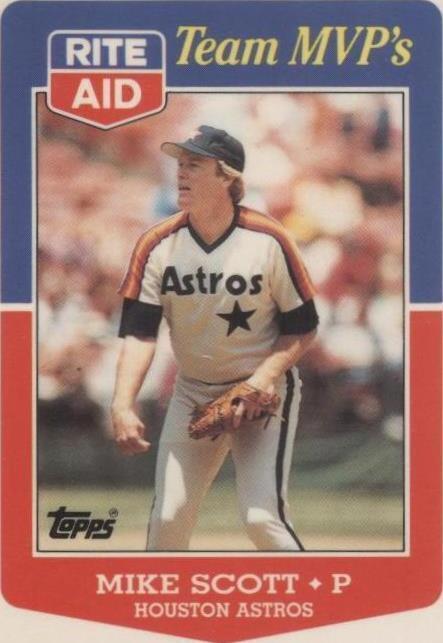 1988 Topps Rite Aid Team MVP's - Mike Scott #4 for sale online | eBay