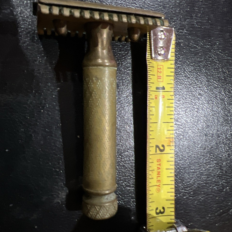 Vintage 1920's Gillette Old Type DE Safety Razor Open Comb | eBay