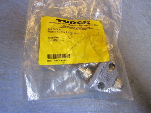 Turck Inc. U2-32478 VB2-FKM 4.5/2FSM 4.5/S651/S679 for sale online | eBay