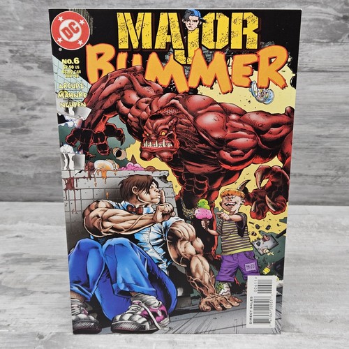 Major Bummer The First Inaction Hero #6 DC comic 1998 | eBay