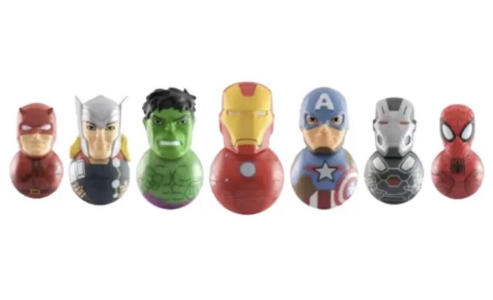 NEW! Series 1 MARVEL Original Mini’s ROCKERZ Wobbling Character Figure ...