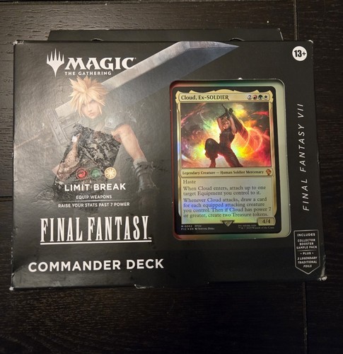 Magic The Gathering Final Fantasy VII 7 Commander Deck Limit Break | eBay