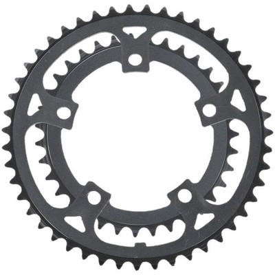 Samox 219AA Chainring Set - 46/34t, 110 BCD, Aluminum Rings, Black ...