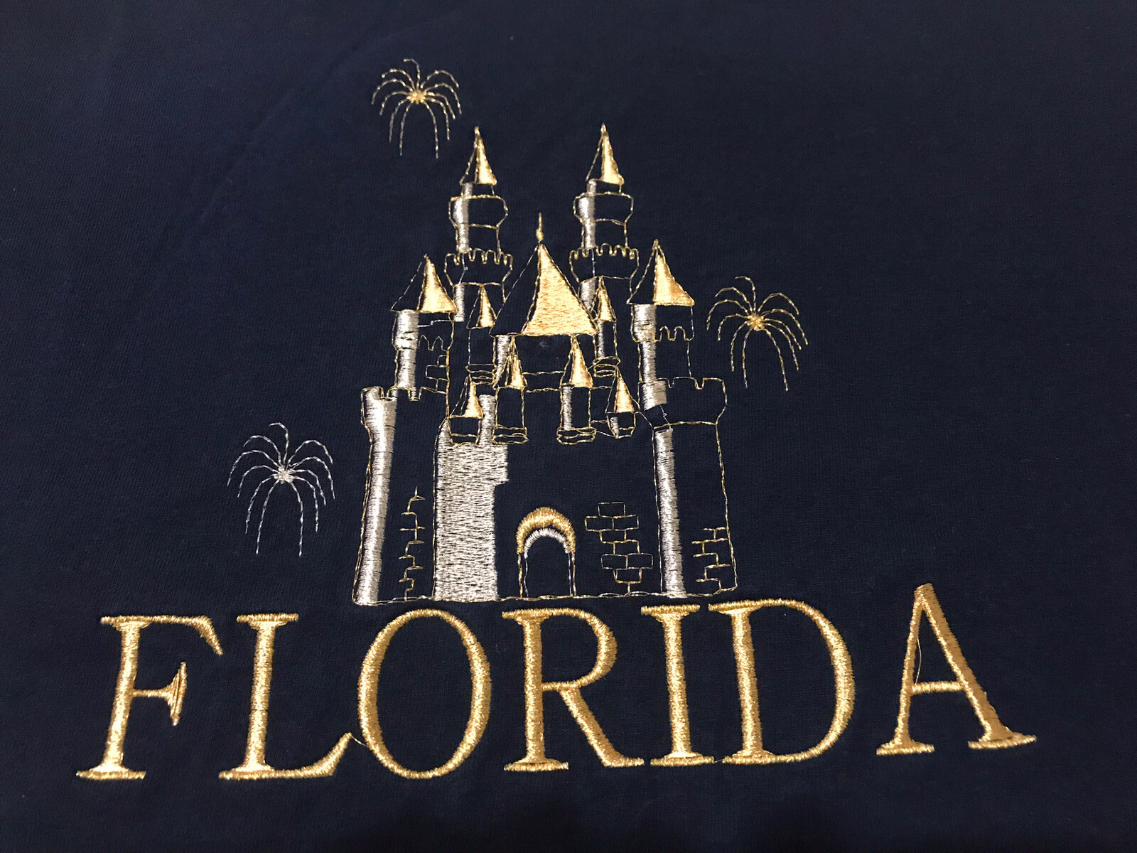 Rare Vintage 2000 Walt Disney World Florida Embroider… - Gem
