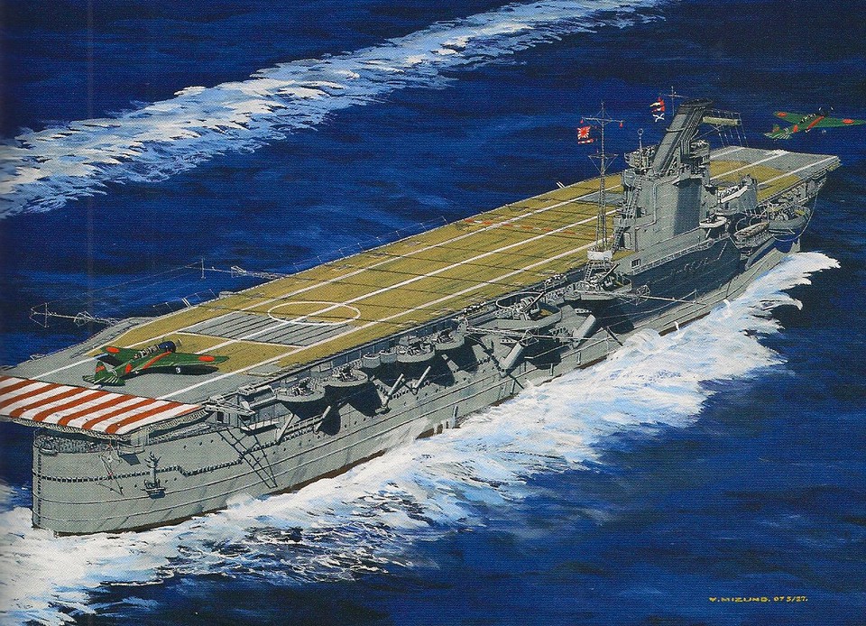 IJN JAPANESE NAVY AIRCRAFT CARRIERS Kaga Akagi New COLOR SPECIAL VOL 3 ...