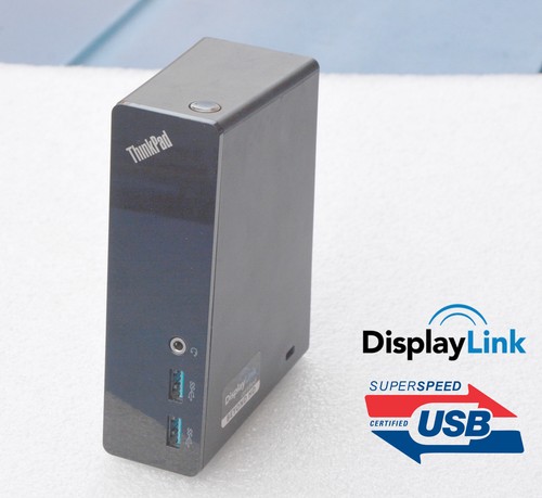 Lenovo THINKPAD USB 3.0 Dual DVI Dock Port Replicator DU9019D1 Fru ...