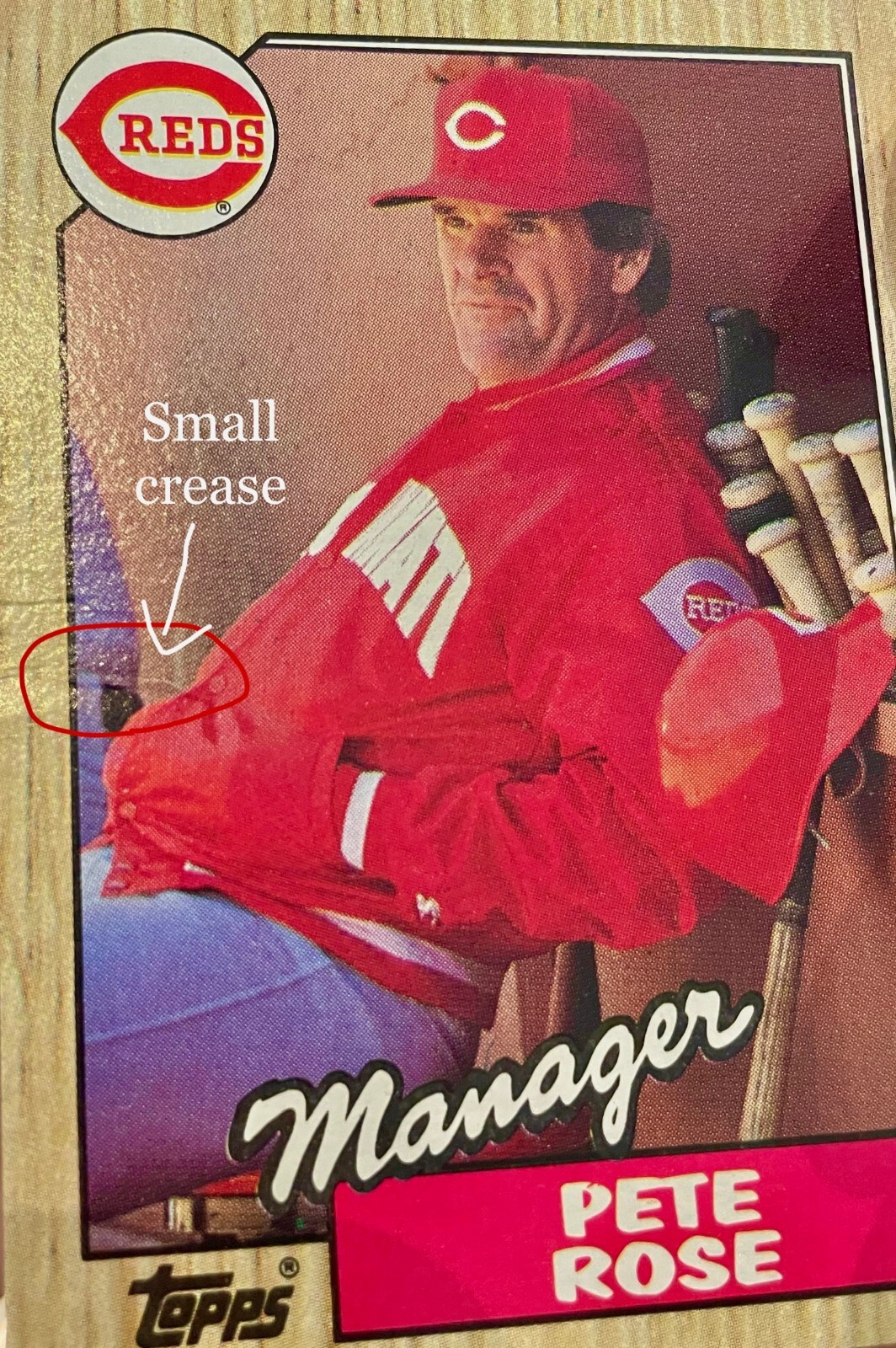 Pete Rose 1987 Topps #393 Cincinnati Reds manager Baseball Card | eBay