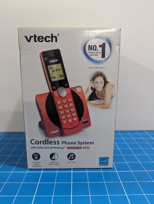 VTECH Cordless Phone System Model # CS6919-16 RED OB | eBay