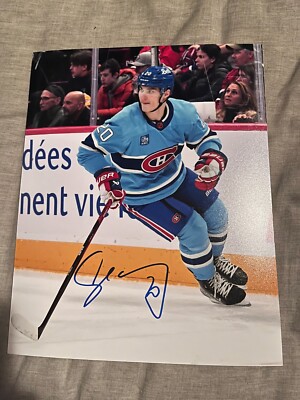 Juraj Slafkovsky Montreal Canadiens Autographed Signed 8x10 Photo | eBay