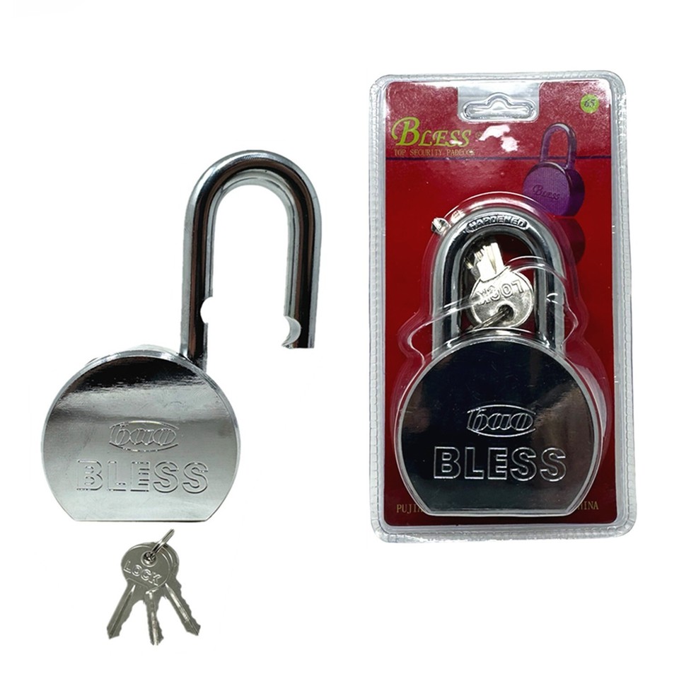 12 Pack Heavy Duty Short Lock Steel Maximum Protection Padlock with ...