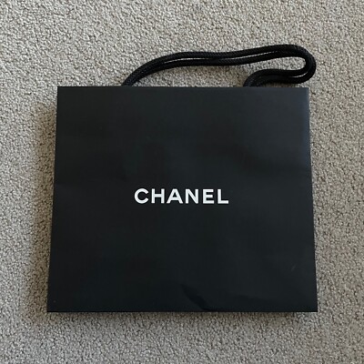 Authentic Chanel Shopping Bag Paper Bag Gift Bag Luxury Packaging ...