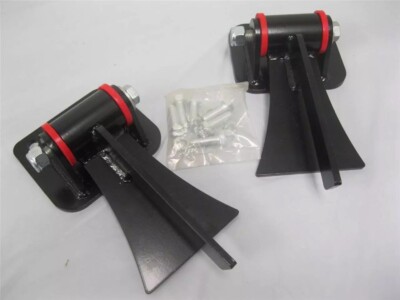 Universal Big Block Ford 429 460 Weld in Motor Mount Set Black E49052 ...