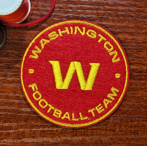 Washington Football Patch Commanders Redskins NFL Embroidered Iron On 2 ...