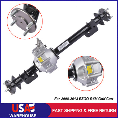 NEW Rear Axle Housing Assembly For EZGO RXV Golf Carts 2008-2013 614063 ...