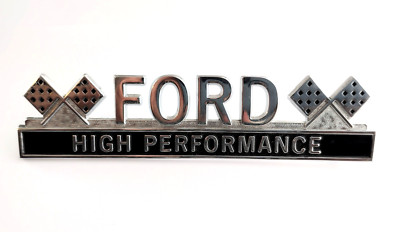 FORD "high performance" emblem, dual pin mounting PRICE DROP | eBay