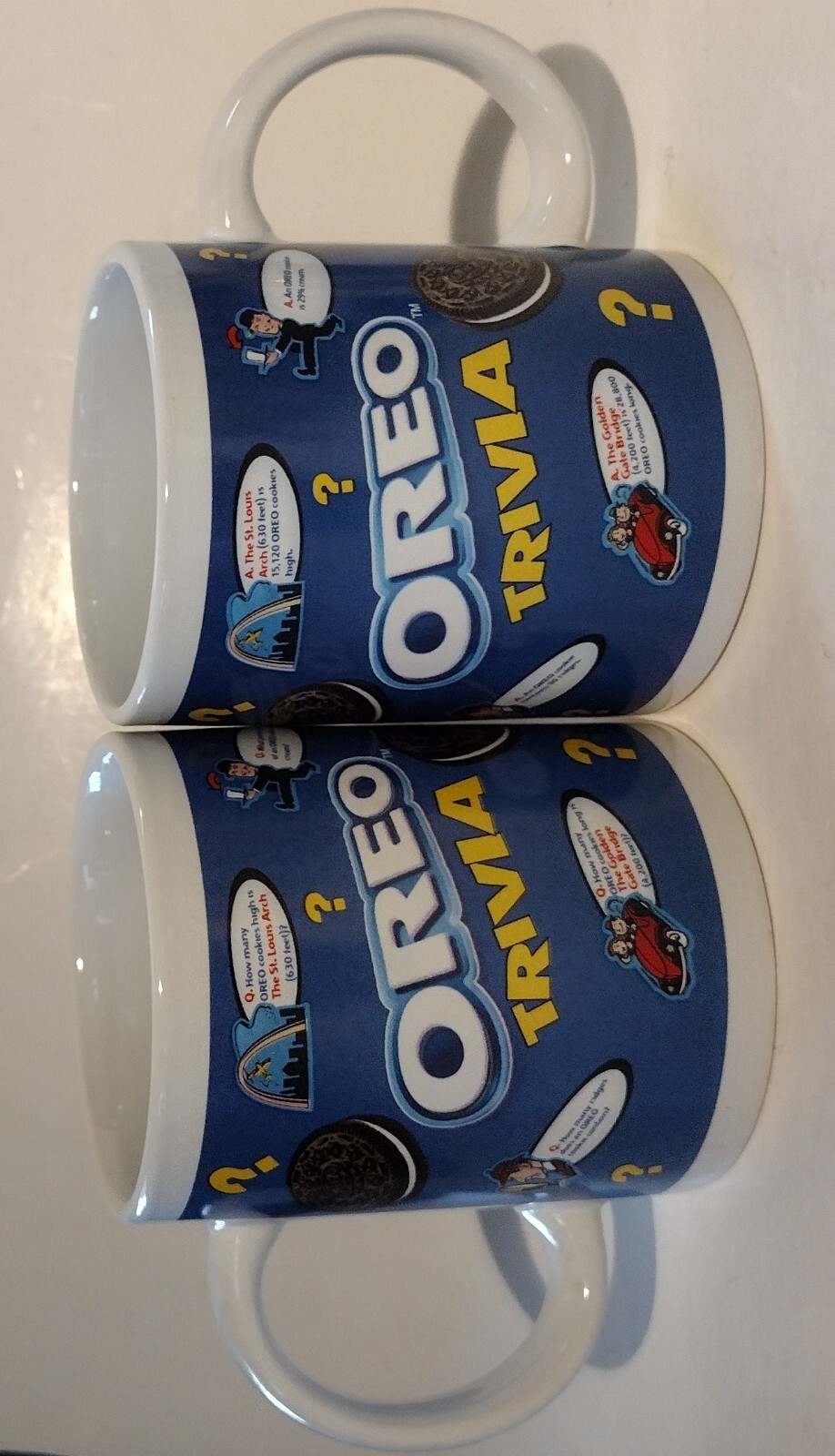 One Pair of Ceramic Oreo Cookies Trivia Mugs | eBay