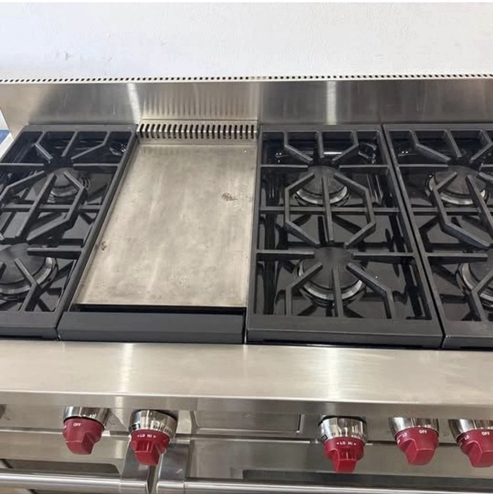 Wolf Sub Zero Kitchen Package 48" Range & Fridge DF486G BI-48S/S/PH ...