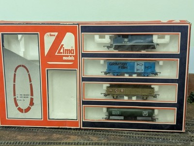 LIMA MODELS TRAIN SET D.2785 B.R Shunting Loco 3x Wagons Boxed | eBay UK