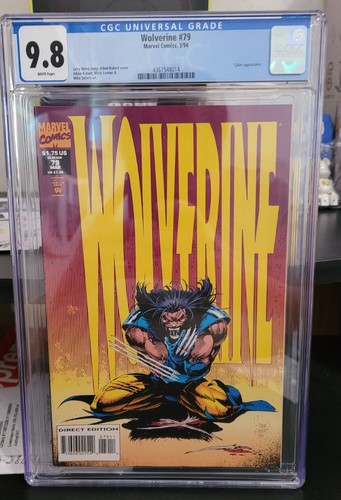 Wolverine #79 CGC GRADED 9.8 - 1ST APPERANCE OF ZOE HOT COMIC RARE | eBay