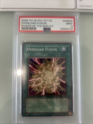 Yu-Gi-Oh! Overload Fusion 1st Edition Ultimate Rare POTD-EN042 PSA 9 ...