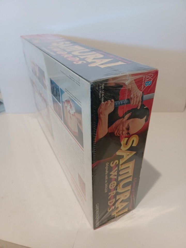 SAMURAI SWORDS SHOGUN MILTON BRADLEY GAMEMASTER SERIES Board Game ...