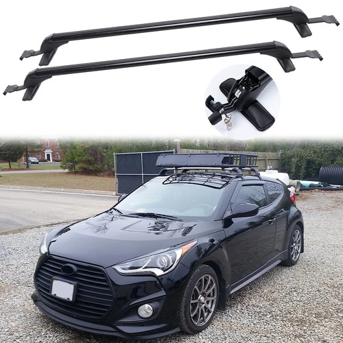 For Hyundai Veloster N Sonata Roof Rack Cross Bar Luggage Cargo Carrier ...