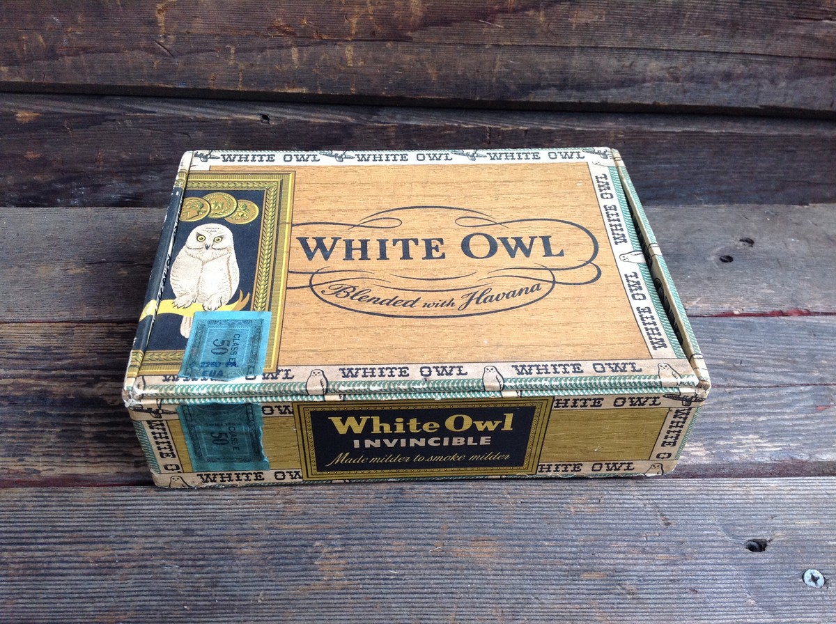 White Owl Cigar Box WHITE OWL DEMI TIP BOX Nick's Cigar World