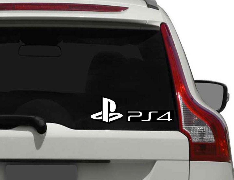 PS4 Playstation 4 Logo Car/ Laptop Vinyl Decal Pick Design, Size and ...