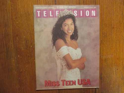 Aug. 23, 1992 St. Louis Post TV Magaz(JENNIFER BEALS/DREW BARRYMORE ...