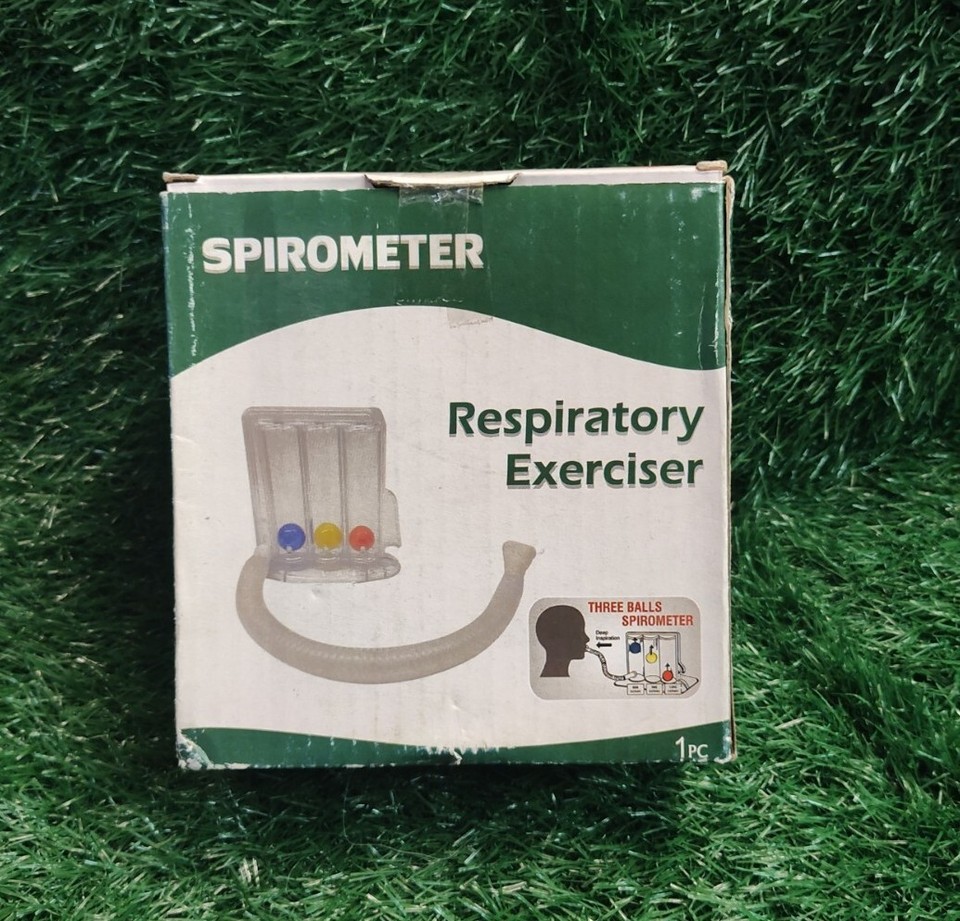 Breathing Lung Exerciser 3Ball Polyciser Respiratory Therapy Deep ...