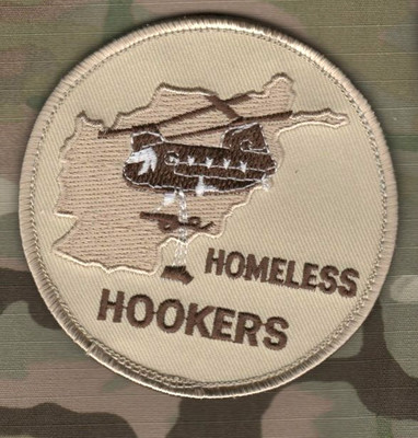 DAESH-WHACKER ARMY Boeing CH-47 Chinook burdock-vêlkrö PATCH: HOMELESS ...