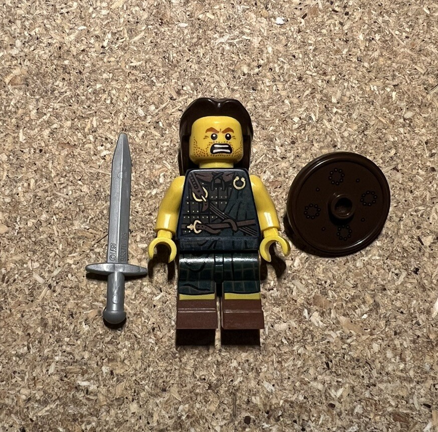 LEGO SERIES 6 HIGHLAND BATTLER cmf 8827 minifigure castle Adult Owned ...
