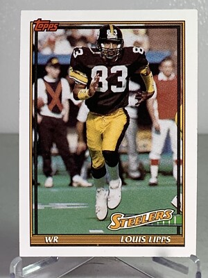 1991 Topps Louis Lipps #307 Pittsburgh Steelers Football Card | eBay
