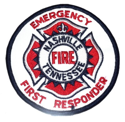 NASHVILLE–EMERG FIRST RESPONDER-TENNESSEE Fire Patch EMS Rescue Public ...