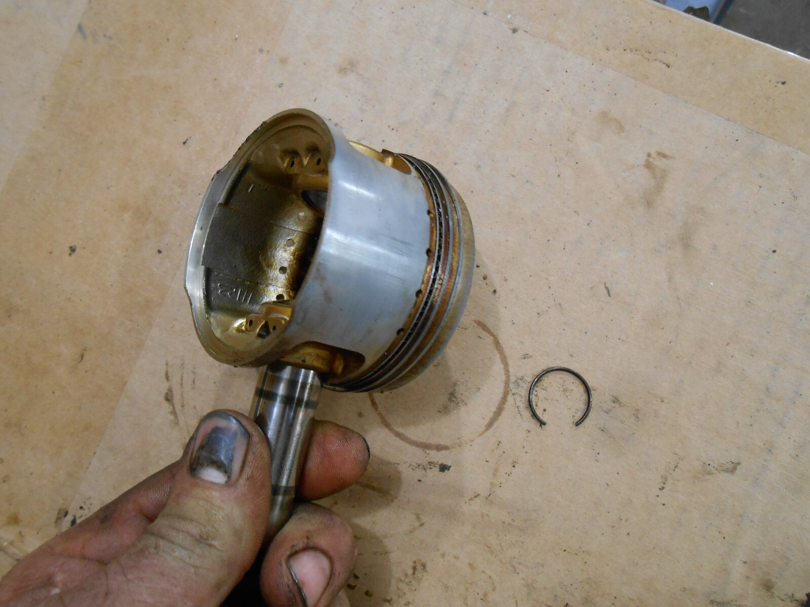 Suzuki GS1000 GS 1000 1000E 78 1978 piston rings pin clips engine motor ...