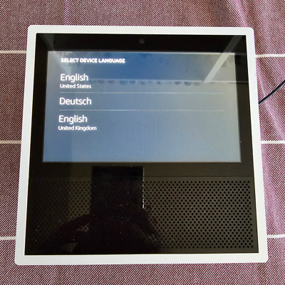 Amazon Echo Show 1st Gen Smart Speaker with Alexa, White 848719084894 ...
