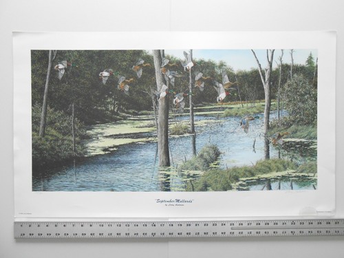 Larry Anderson SEPTEMBER MALLARDS Ltd. Ed. Print 136/900 from 1992 | eBay