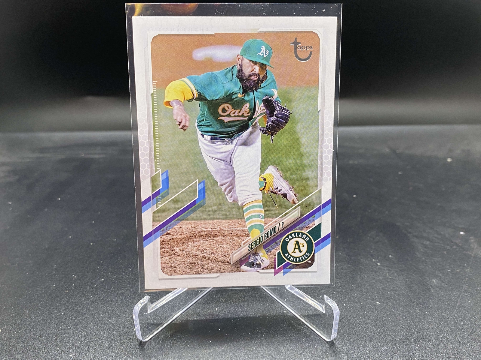 Sergio Romo 2021 Topps Update Vintage Stock US283 /99 Athletics | eBay