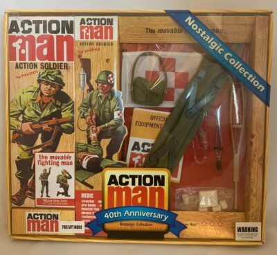 Hasbro Action Man Action Soldier Medic 12" Figure,40th Anniversary ...
