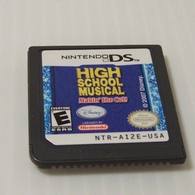 Nintendo DS High School Musical Makin' the Cut Game Cartridge Only ...