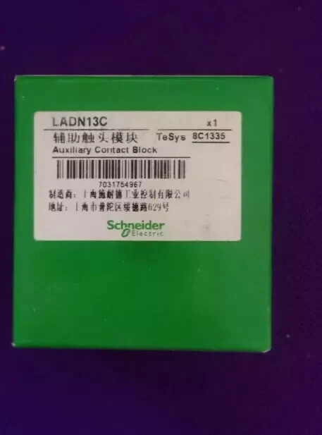LADN13C 1PC NEW Schneider Auxiliary Contact Block #LRR | eBay