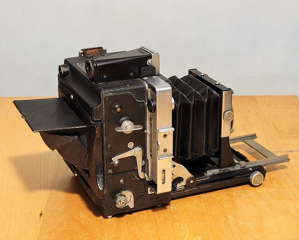 Vintage GRAFLEX Speed Graphic ﻿2¼ x 3¼ MEDIUM FORMAT Camera NICE Bundle ...