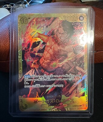 Portgas D Ace OP07-119 SEC Japanese One Piece TCG 500 Years in the ...