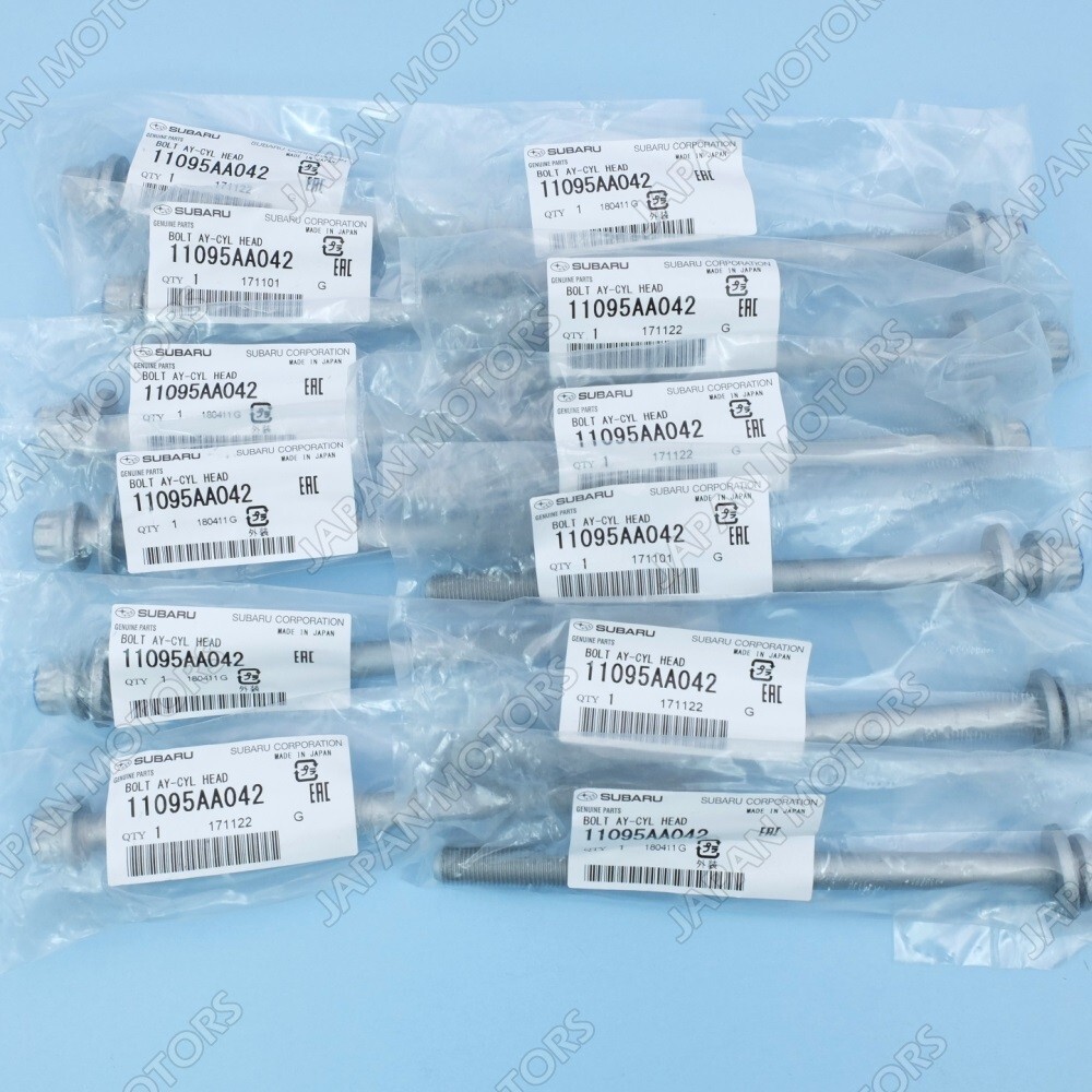 Subaru Impreza Forester XT Legacy GT DOHC Turbo Cylinder Head Bolts ...